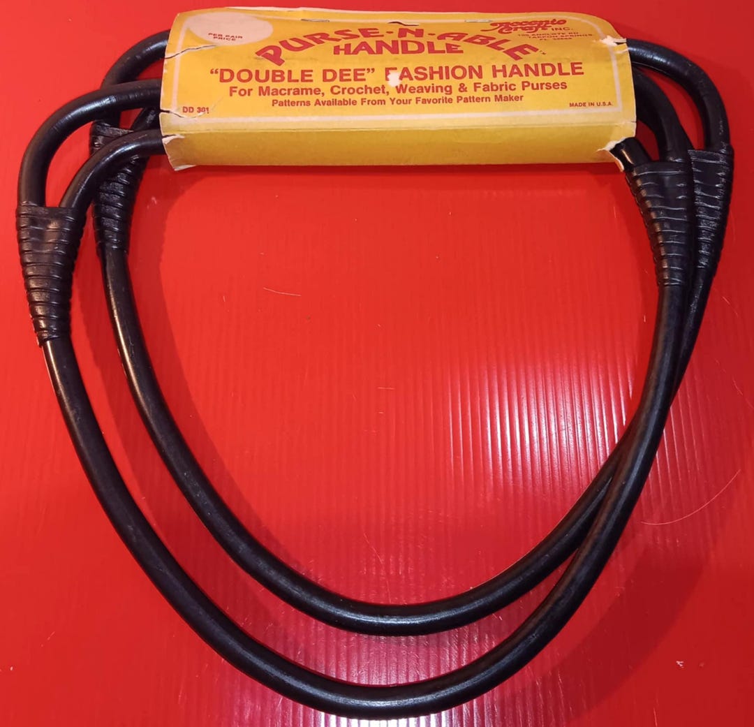 Purse-n-able Handle Double Dee Fashion Plastic Purse Handles for Purse ...