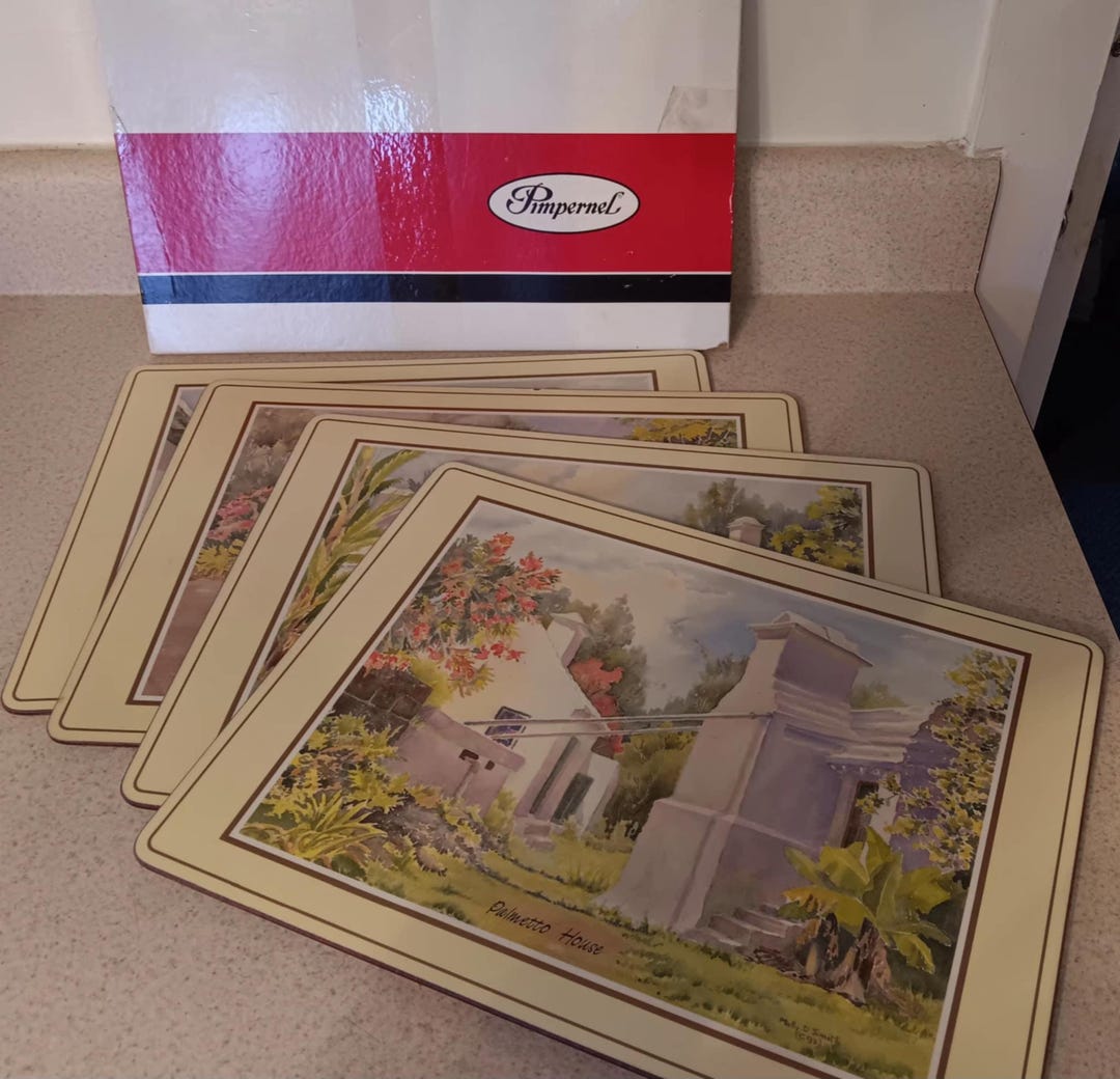 Vintage Pimpernel Placemats Set of Pimpernel Placemat Set of Placemats ...