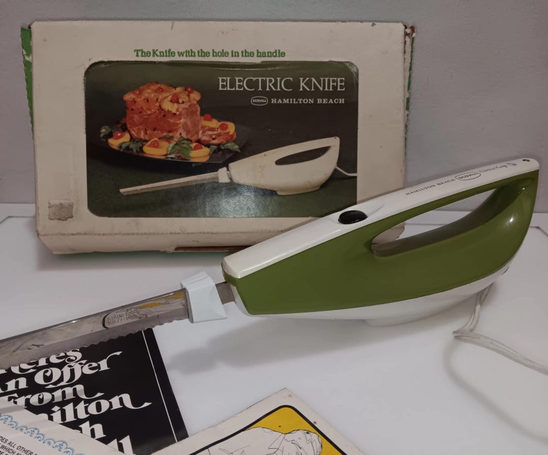 Vintage Electric Carving Knife for Turkey Carving Knife by Hamilton ...