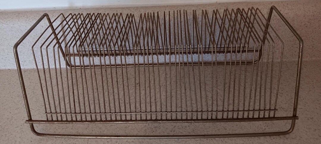 Vintage Record Holder for Records Holder for Vintage Record Rack for ...