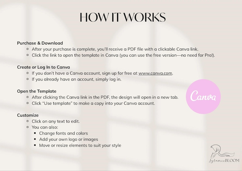 Editable Order Form Template | Business Order Sheet | Canva Template ...