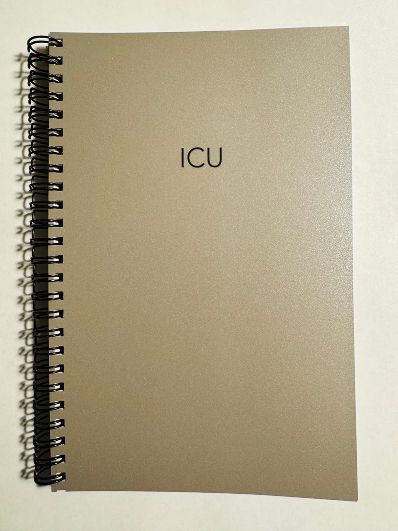 ICU Patient SOAP Note Notebook, ICU Patient Presentation Template ...
