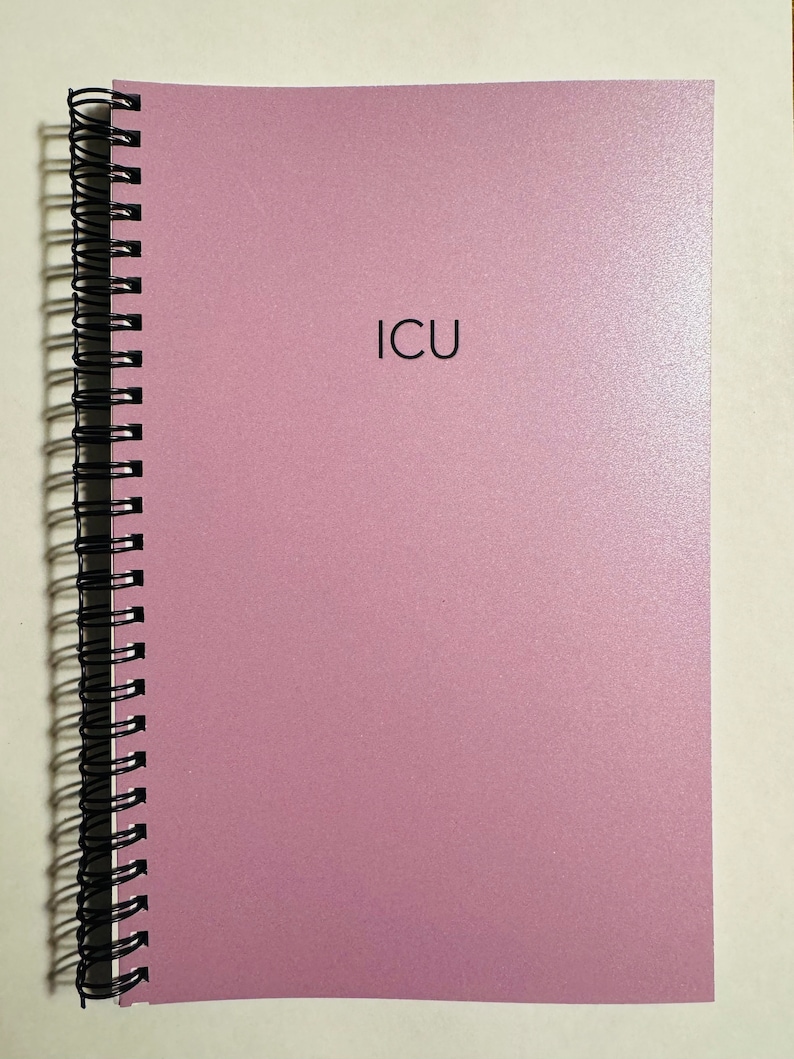 ICU Patient SOAP Note Notebook, ICU Patient Presentation Template ...