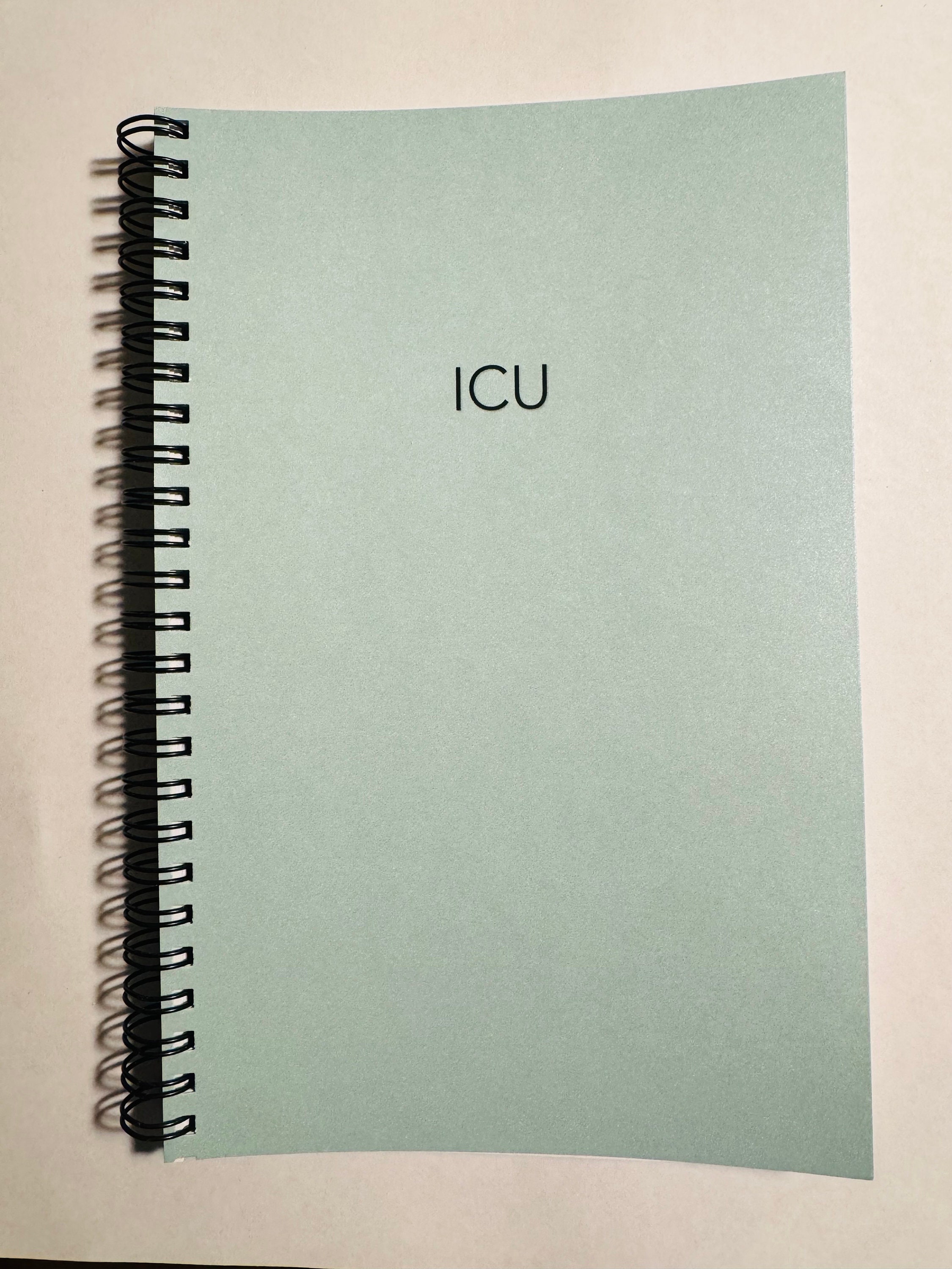 ICU Patient SOAP Note Notebook, ICU Patient Presentation Template ...