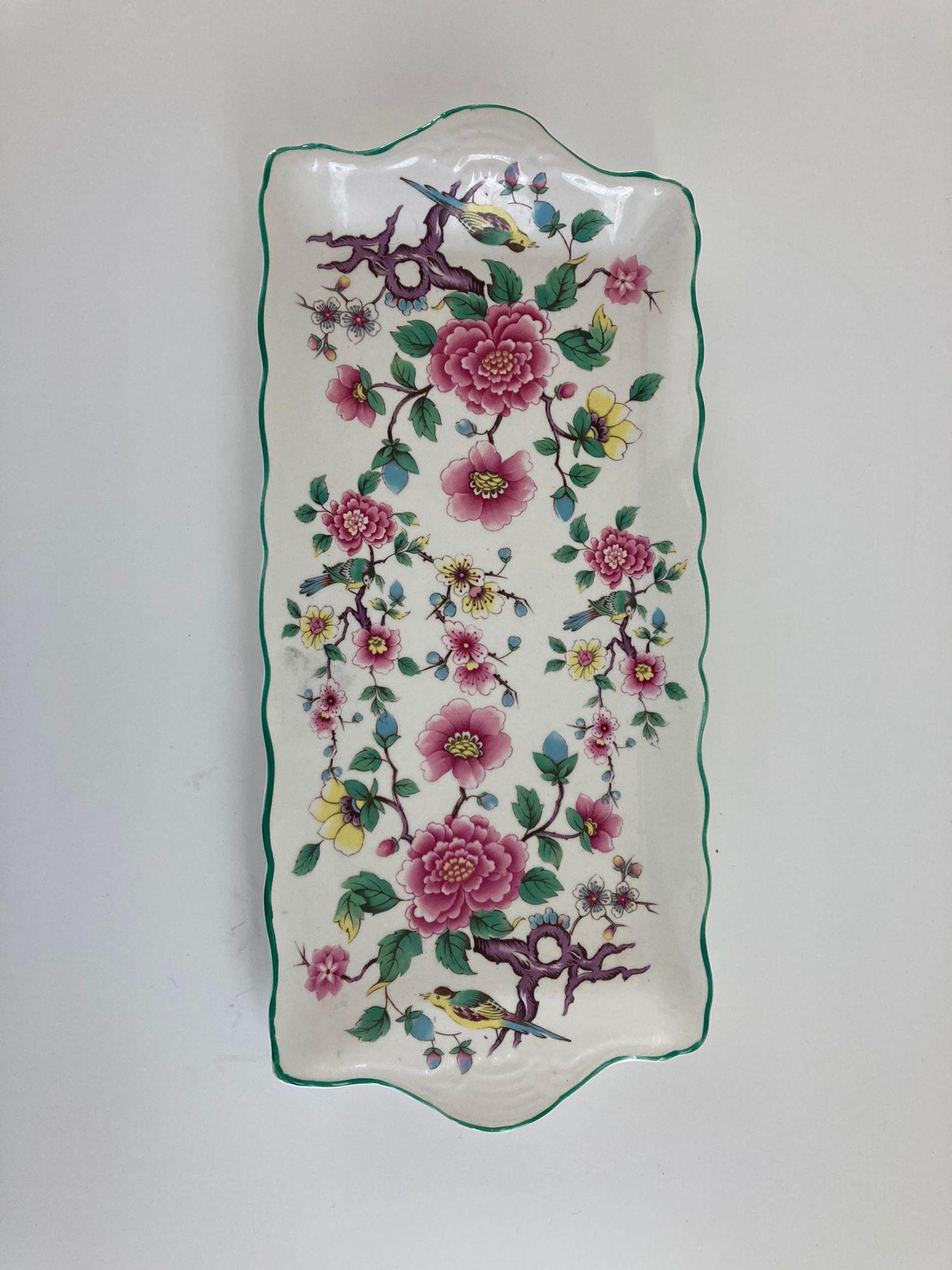 Old Foley James Kent Staffordshire Sandwich/dessert Plate - Etsy