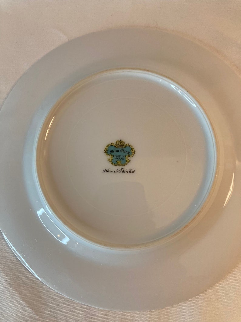 Meito China Bread Plate, Set of 2 - Etsy