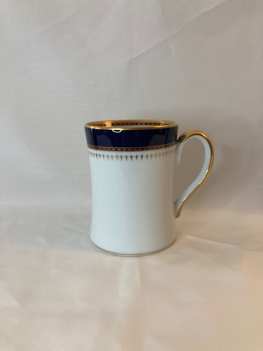 Fitz and Floyd Starburst Cobalt Inglaze Mug - Etsy