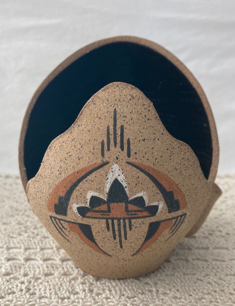 S. Mrosek Handmade Pottery Candle Holder - Etsy