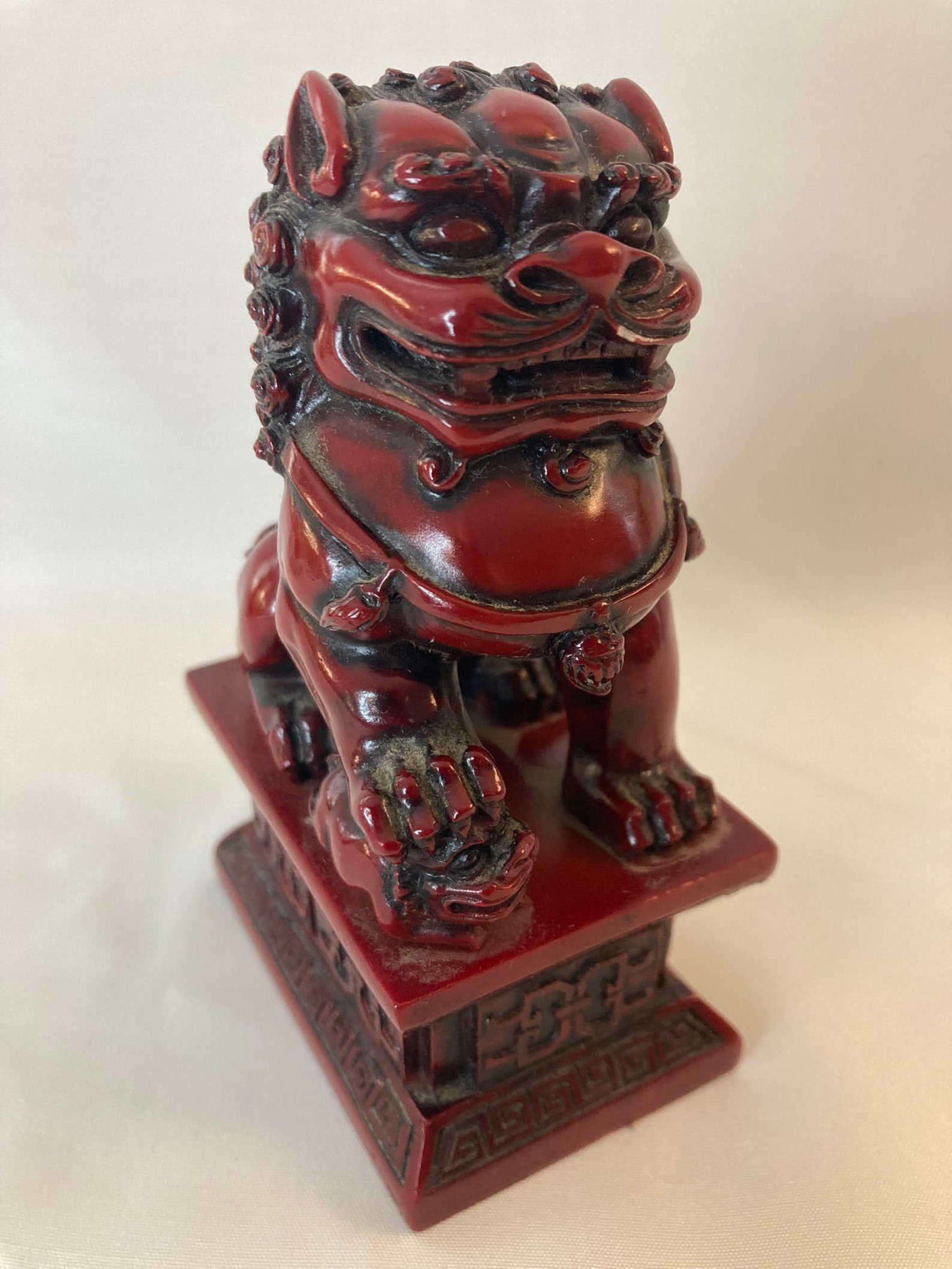 Resin Foo-dog Figurine - Etsy