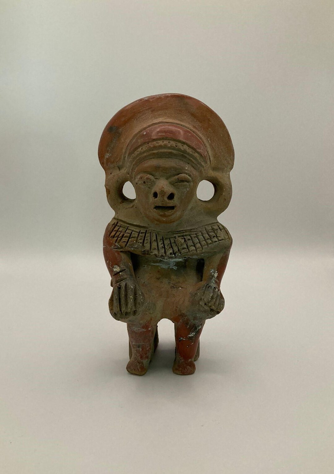 Mayan Terra Cotta Folk Art Statue - Etsy