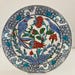 Turkish Hand-painted Porcelain Çini Plate - Etsy