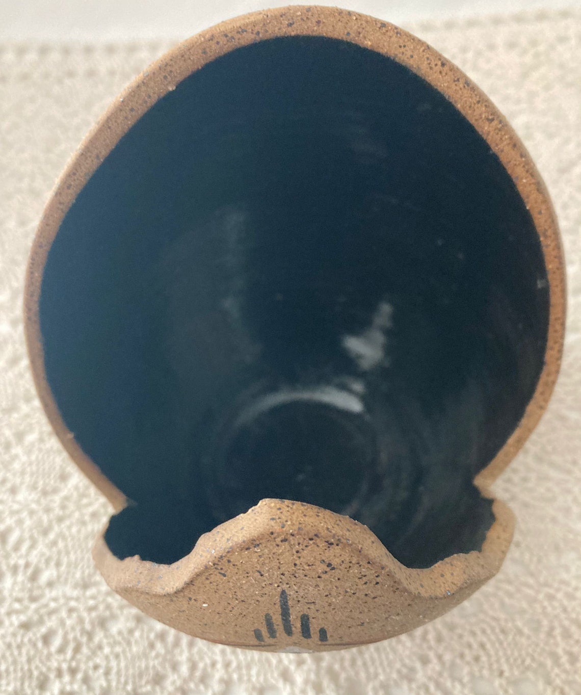 S. Mrosek Handmade Pottery Candle Holder - Etsy