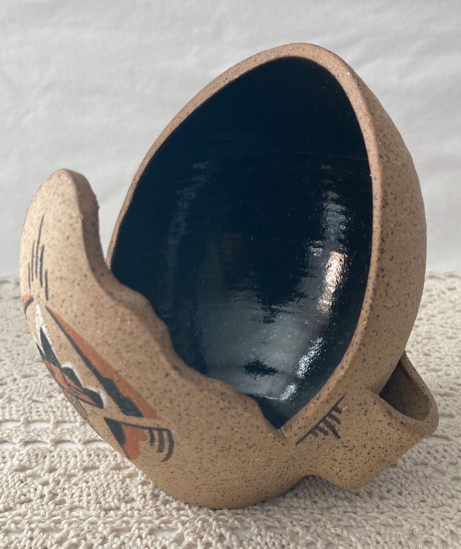 S. Mrosek Handmade Pottery Candle Holder - Etsy