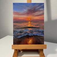 Sunset Painting - Etsy