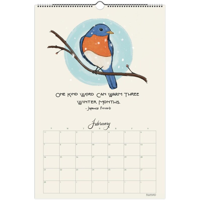 ACADEMIC YEAR 2026-27 | Birds of North America Wall Calendar 11x16.5 ...
