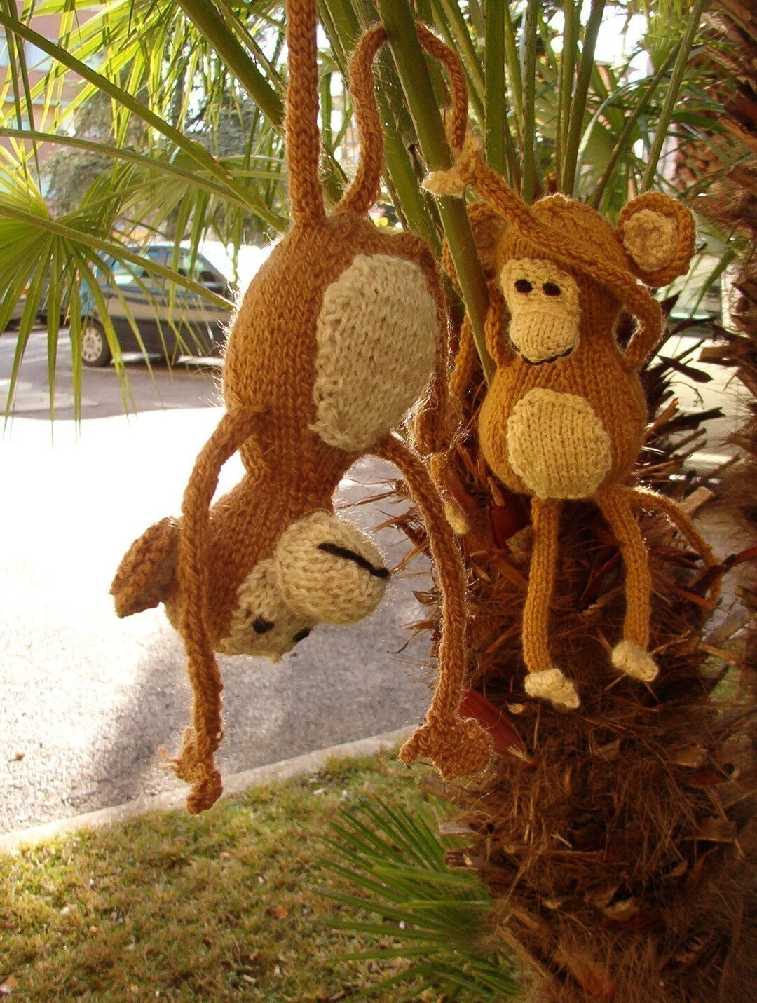Max, the Little Monkey - Pattern (PDF) Knit - Etsy