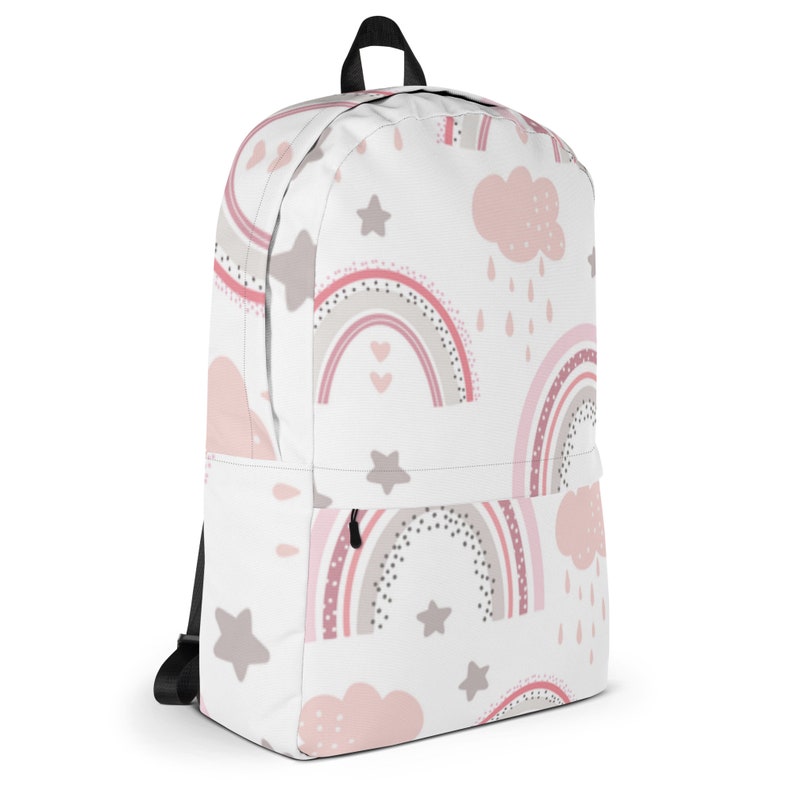 Rainbow Backpack, Pink Rainbow Backpack, Backpack for Girls, Book Bag ...