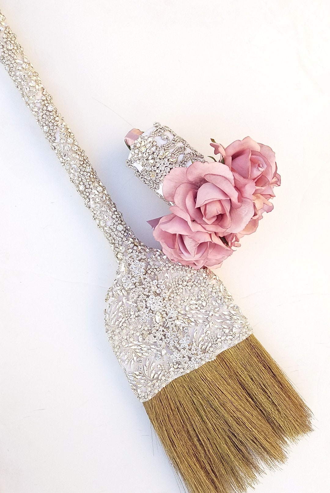 Wedding Jumping Broom Bling Wedding Broom Brooch Wedding Broom Wedding ...