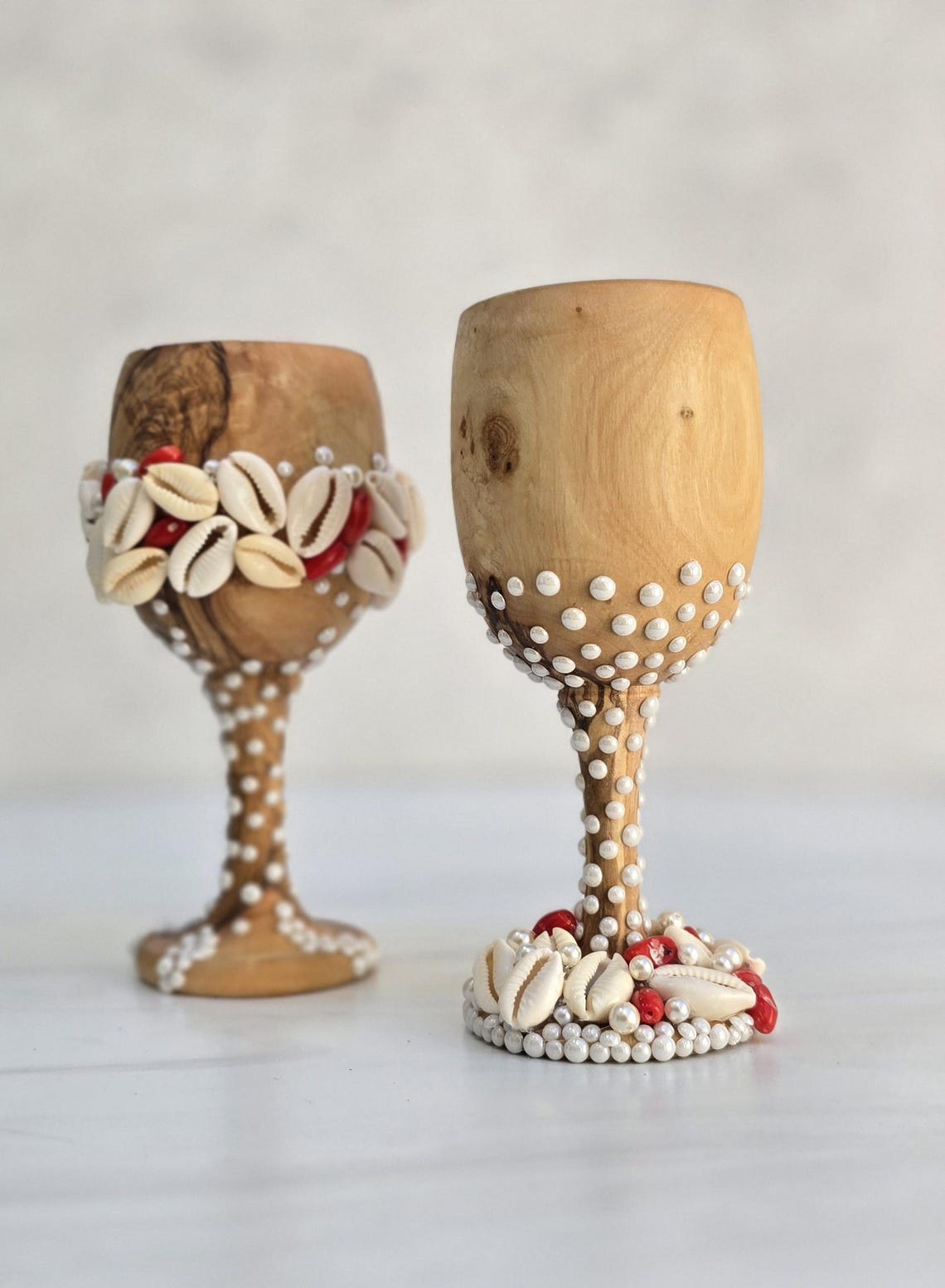 Teak Wood Nigerian Palm Wine Cup for Igbo Wine Carrying Ceremony ...