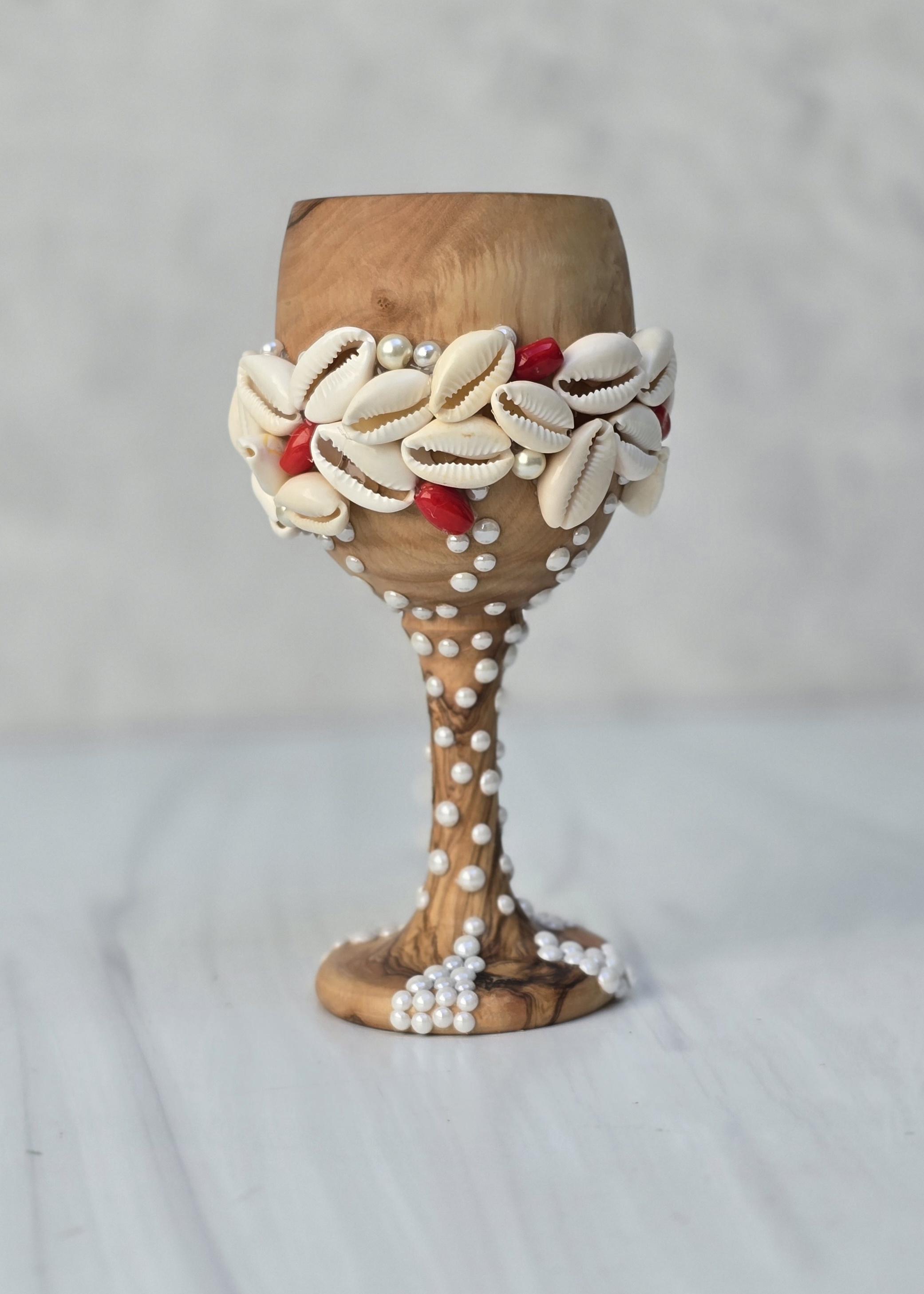 Teak Wood Nigerian Palm Wine Cup for Igbo Wine Carrying Ceremony ...