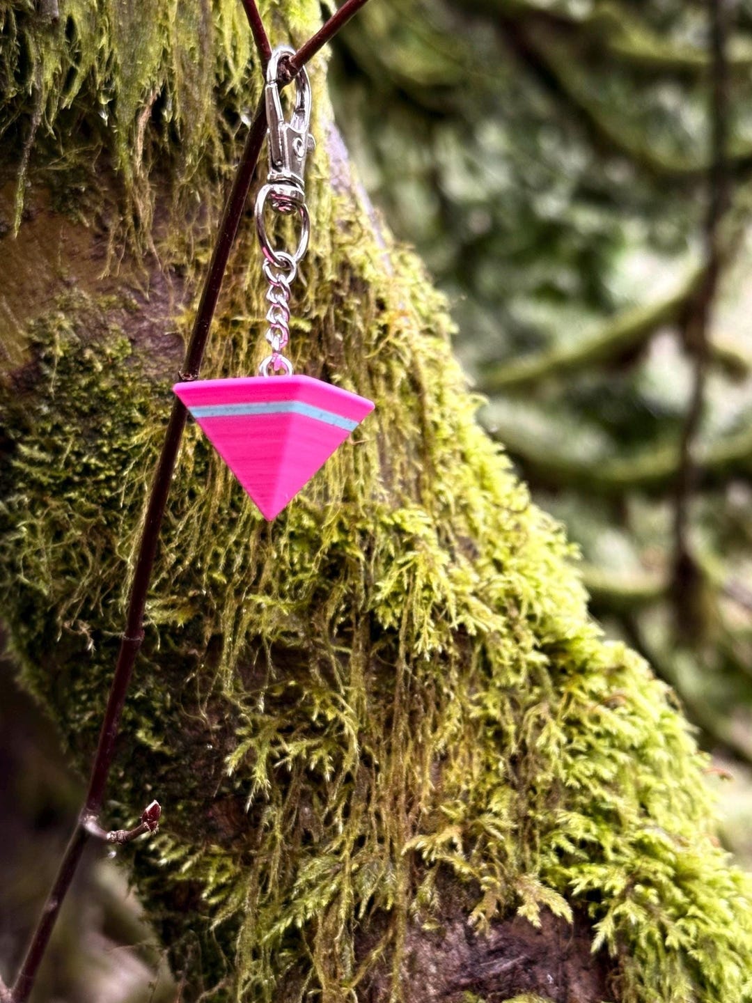 Inzo: Pyramid Keychain - Etsy