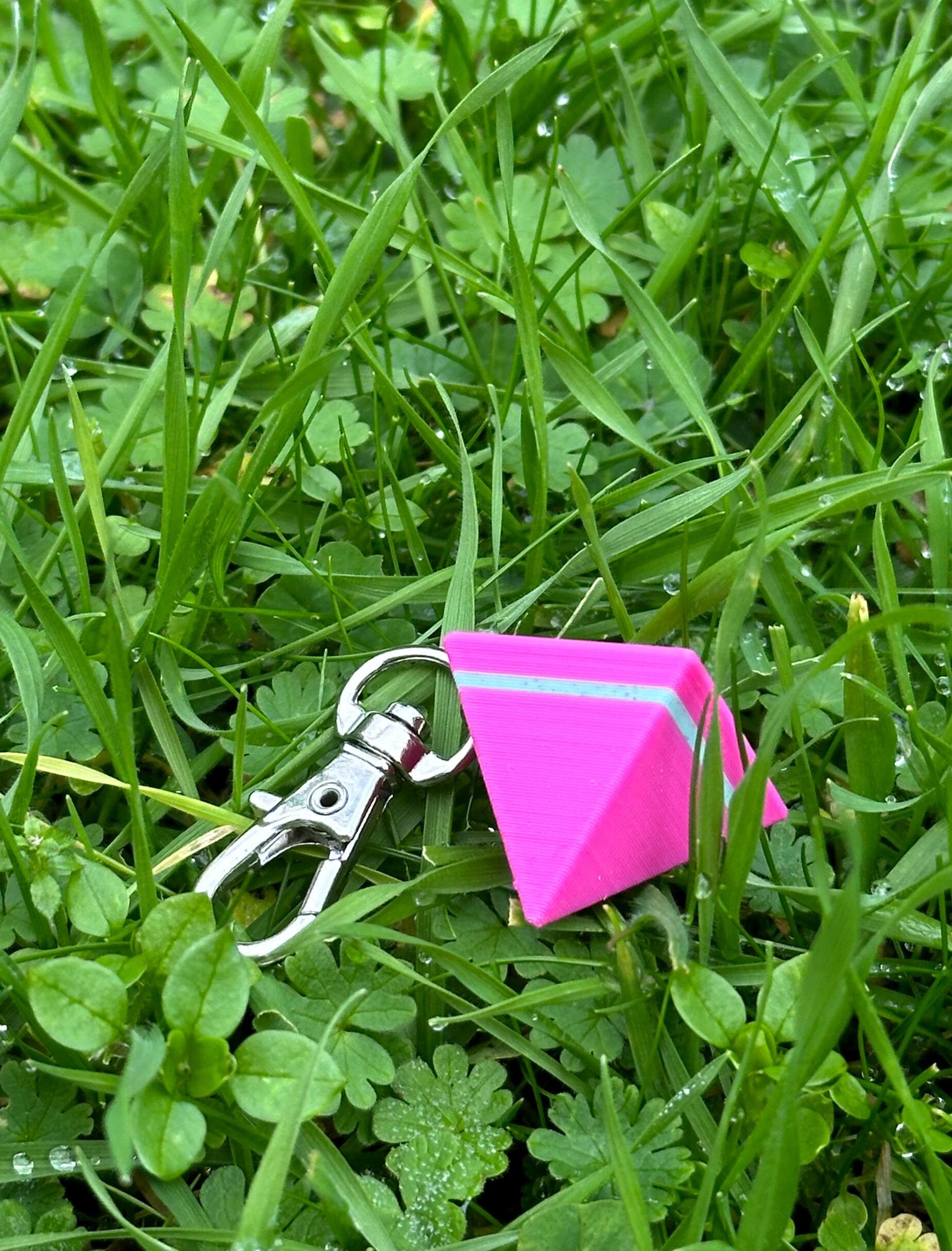 Inzo: Pyramid Keychain - Etsy