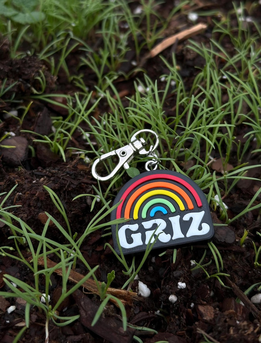 Griz: Rainbow Keychain - Etsy