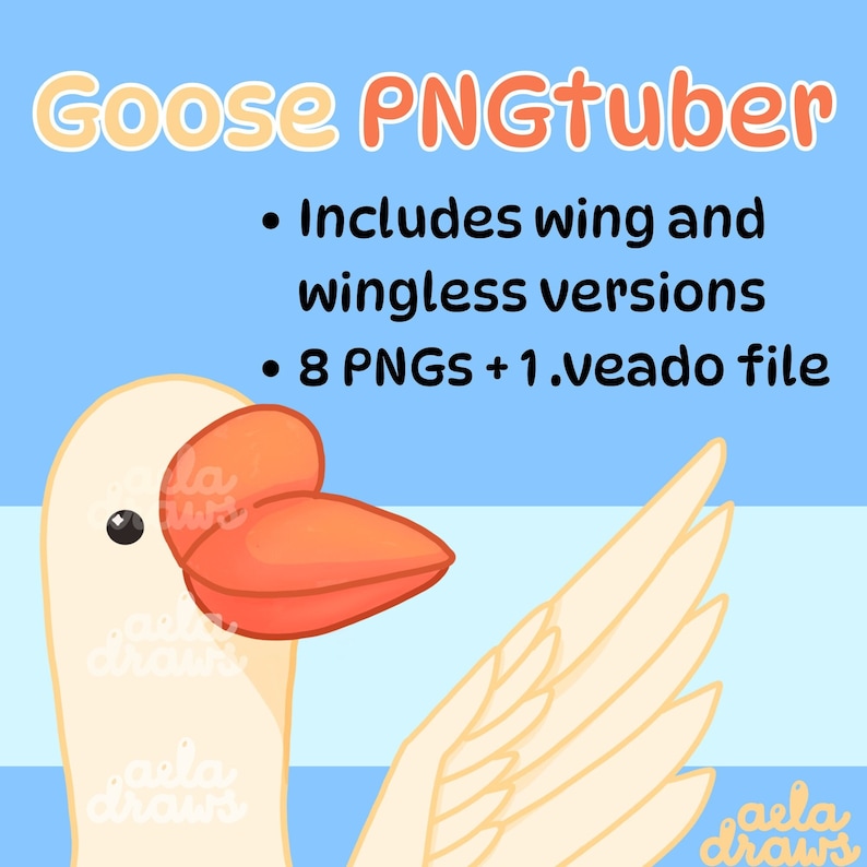 Silly Goose - Pngtuber for Twitch, Youtube, Discord | Veadotube Ready ...