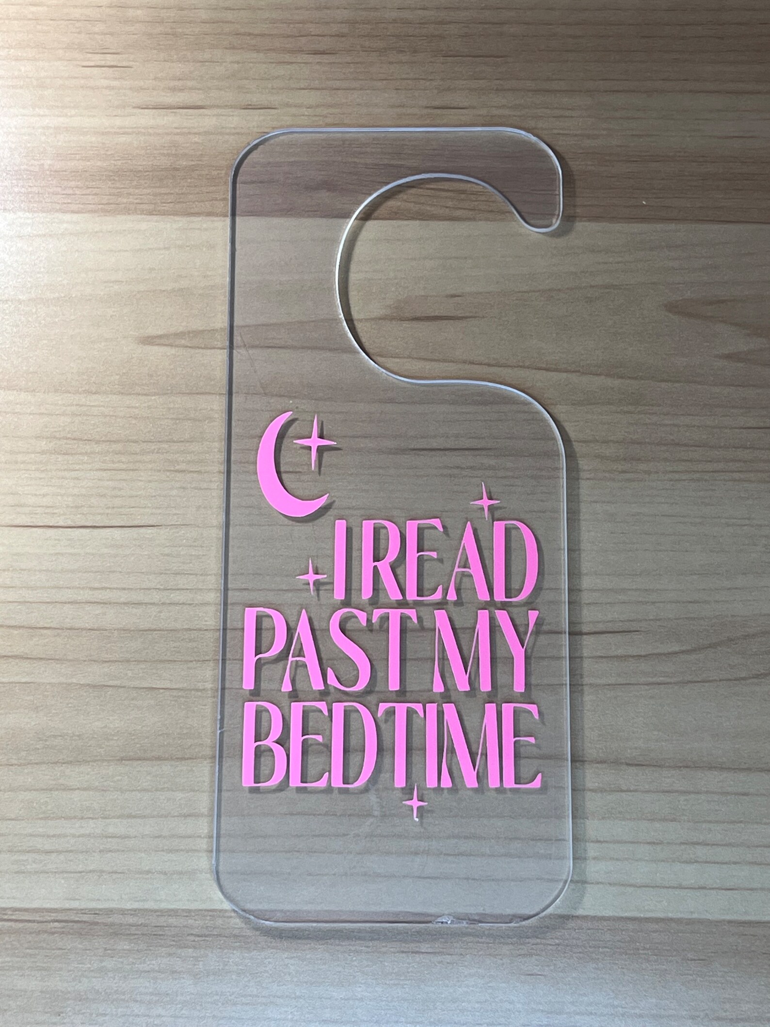 Bedtime Reading Doorknob Hanger-pink - Etsy