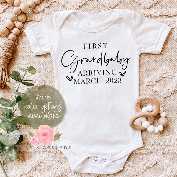 First Grandbaby Pregnancy Announcement - Etsy