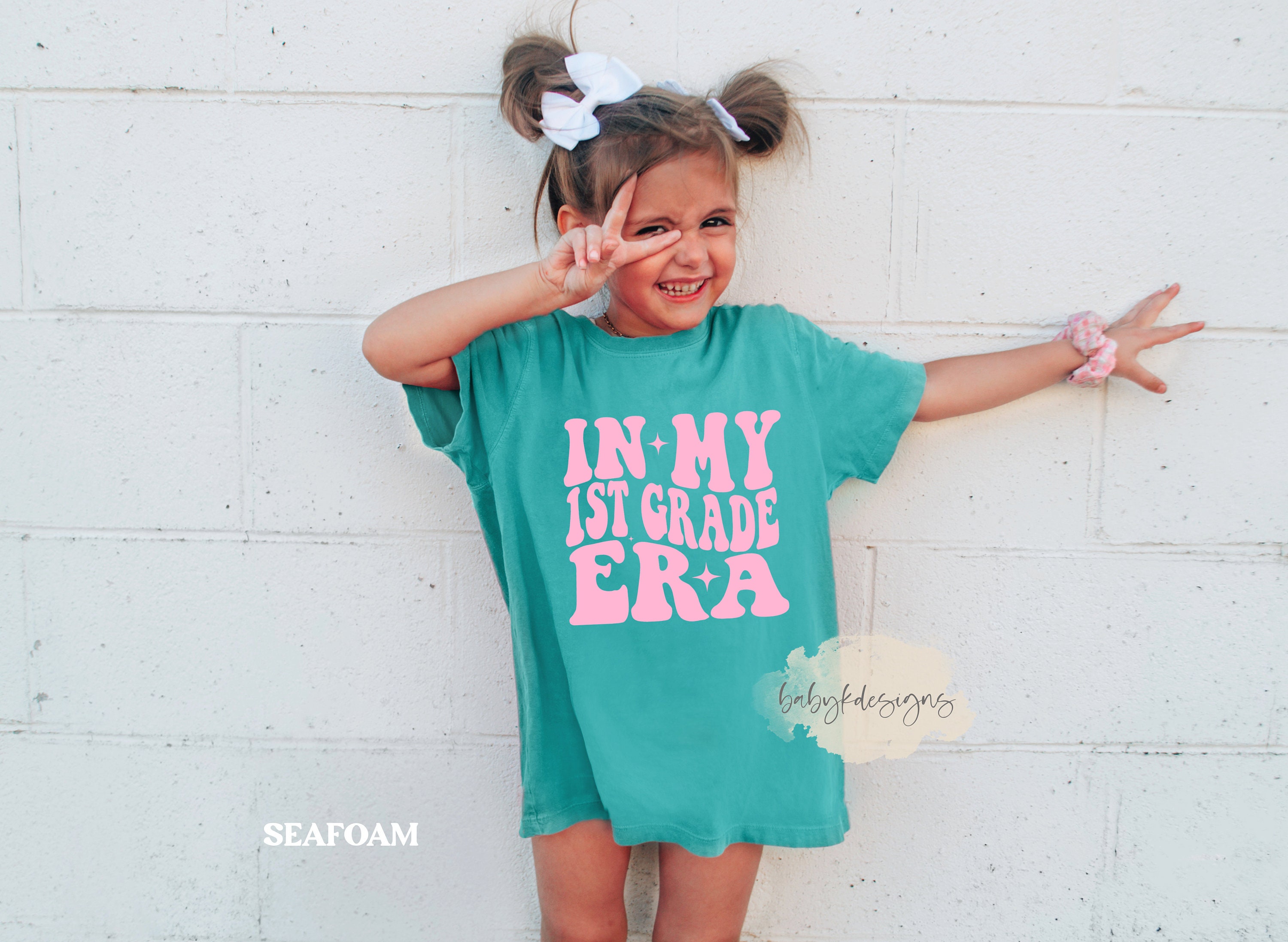 In My 1st Grade Era, First Day of School Shirt, Comfort Colors®shirt ...