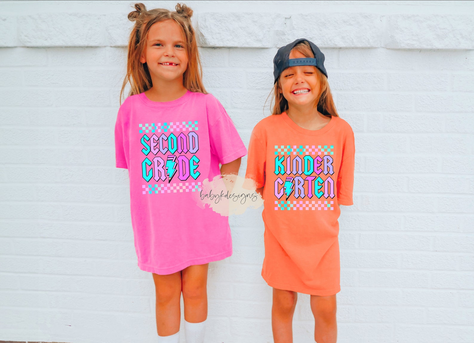Second Grade Back to School T-shirt Comfort Colors®, Lightning Bolt ...