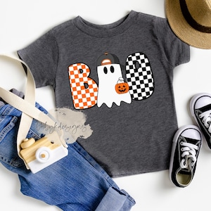 BOO Halloween Shirt, Girl Halloween Shirt, Toddler Halloween, Boys ...