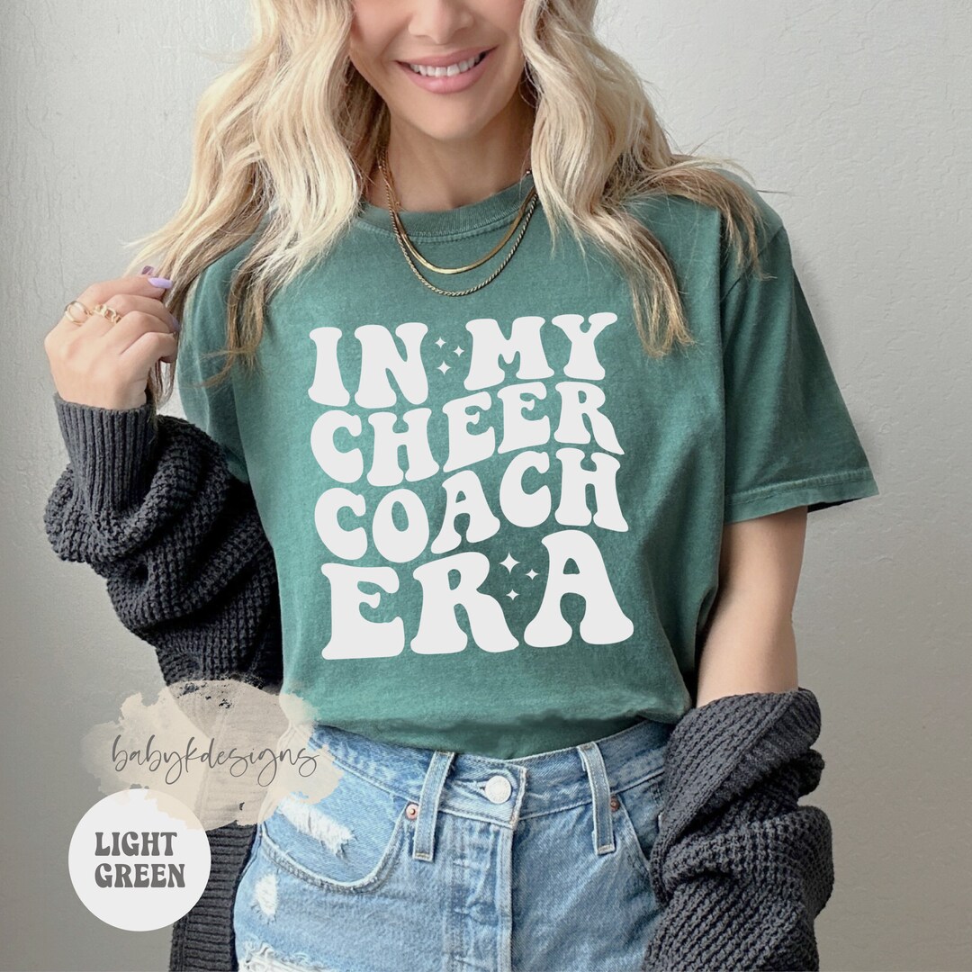 Cheer COACH Era Shirt, Oversized Shirt, Retro CHEER Shirt, Comfort ...
