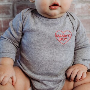 Mama Mini Heart Valentine Sweatshirt, Mama's Boy Shirt, Mommy Me Outfit ...