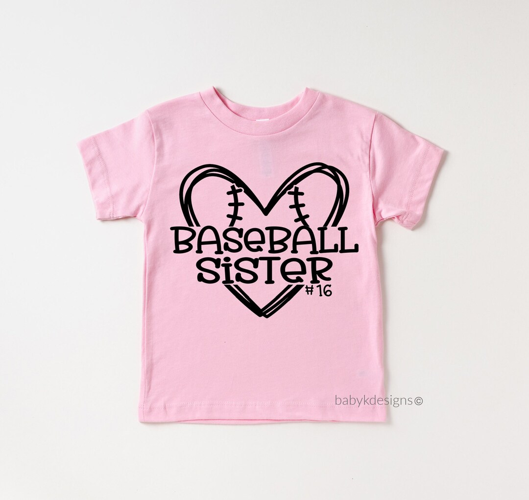 Baseball Shirt, Kids Baseball Shirt, Biggest Fan, That's My BRO, Sister ...