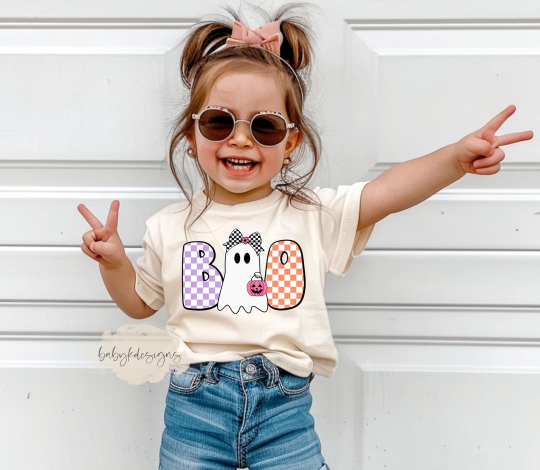 BOO Halloween Shirt, Girl Halloween Shirt, Toddler Halloween, Boys ...