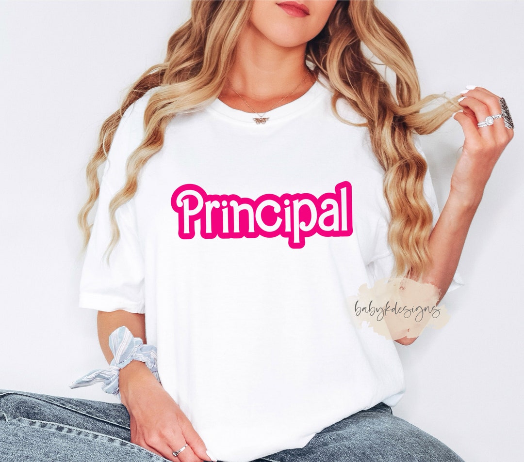 Cute Principal Shirt Back to School Shirt Oversized Tee - Etsy