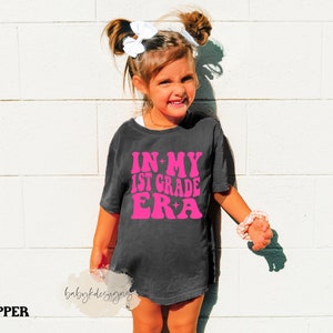 In My 1st Grade Era, First Day of School Shirt, Comfort Colors®shirt ...