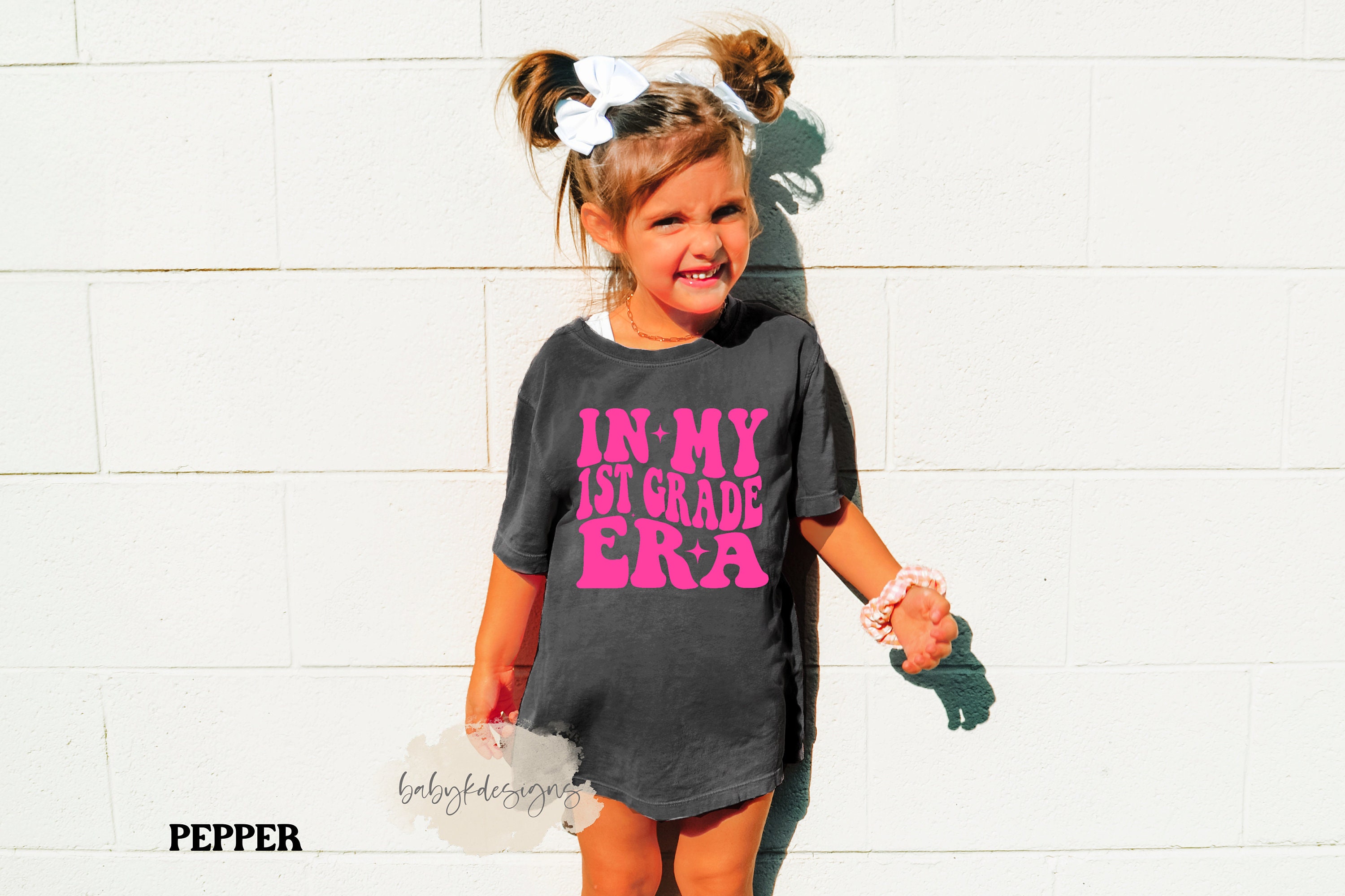 In My 1st Grade Era, First Day of School Shirt, Comfort Colors®shirt ...