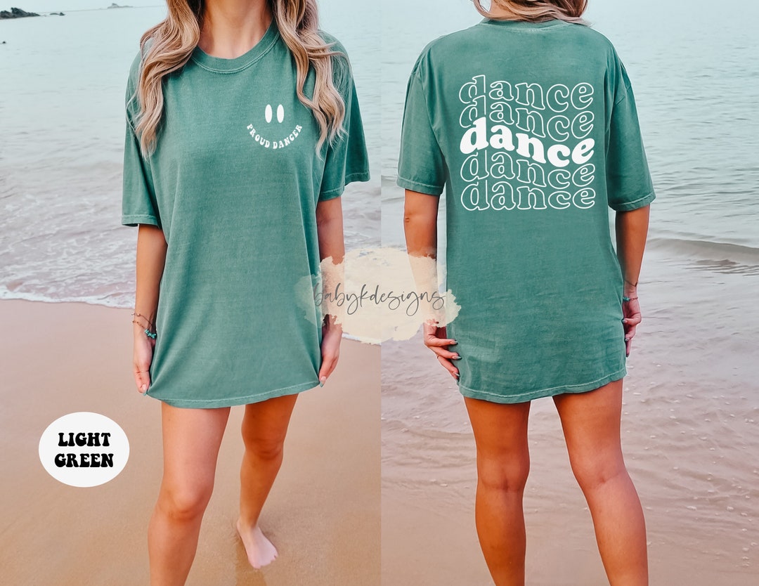 Comfort Colors® Dance Shirt, Dancer Shirt, Retro Dance Spirit Crewneck ...