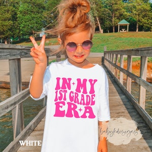 In My 1st Grade Era, First Day of School Shirt, Comfort Colors®shirt ...
