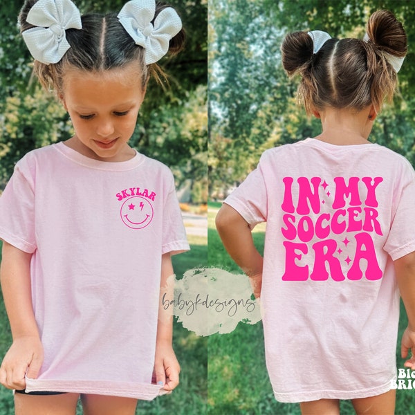 Girls Soccer Shirts - Etsy