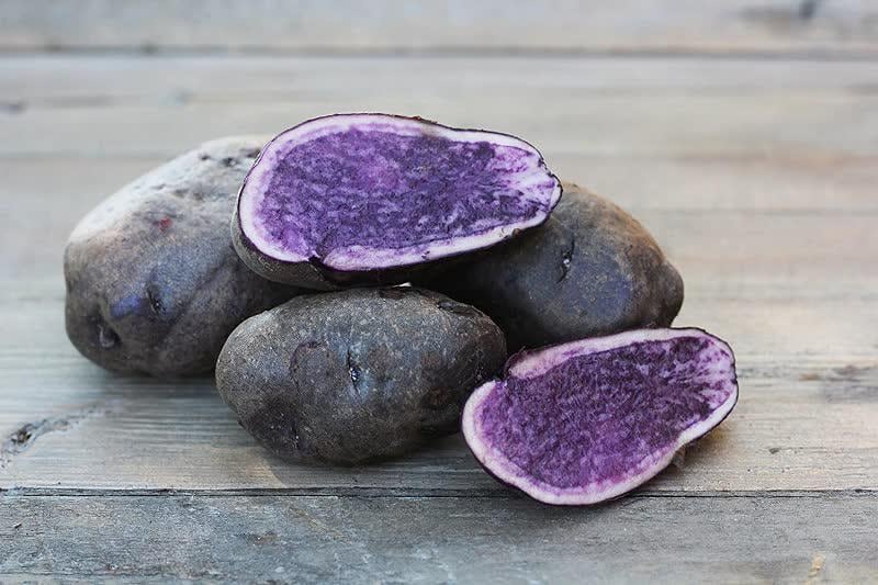 Simply Seed - Blue Potato Seed - 3 LB Ready to Grow - Farm Fresh - Non ...