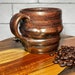 Antique Copper Red Coffee Mug - Etsy