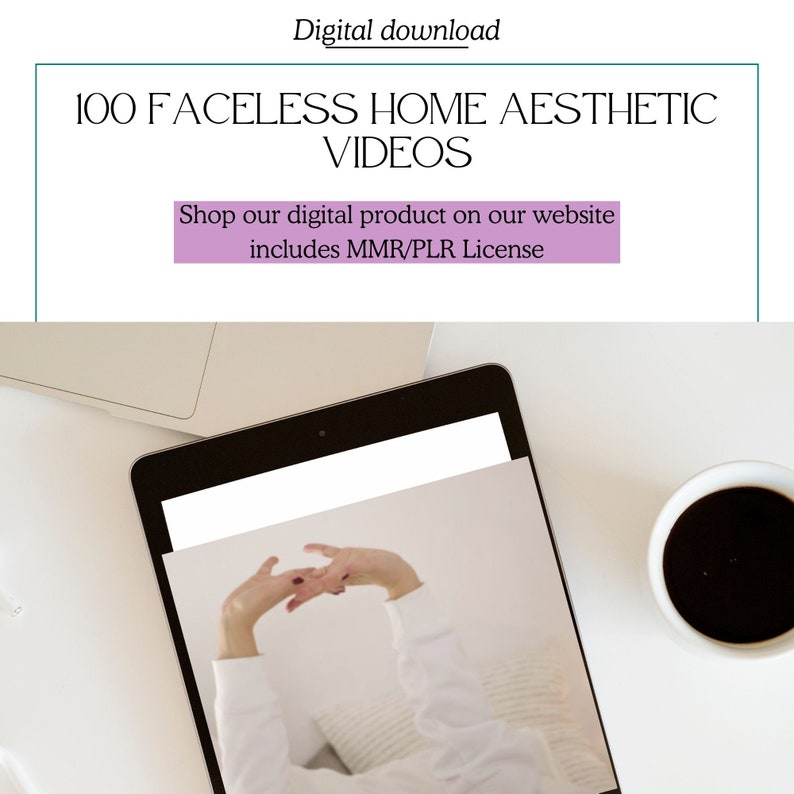 100 Faceless Video Marketing, Aesthetic Video Reels, Master Resell ...