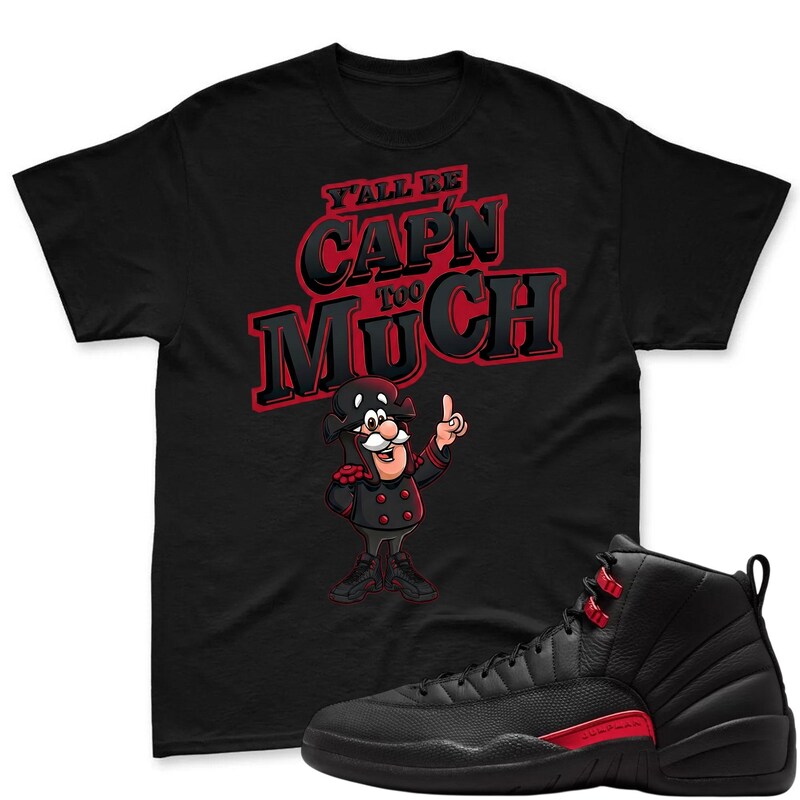 Jordan 12 Bloodline Shirt - Etsy