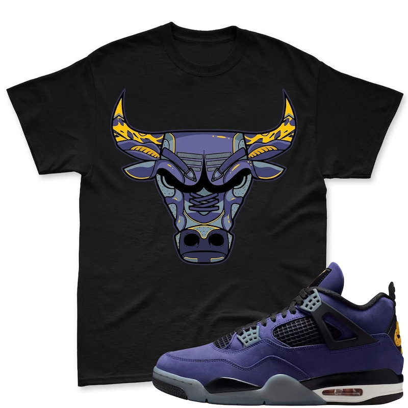 Imperial Purple Jordan 4 - Etsy