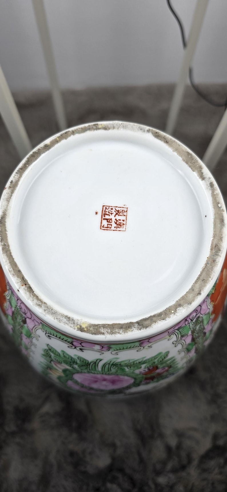 Famille Rose Chinese Porcelain Vase Baoyuan Studio Mark 1950s - Etsy