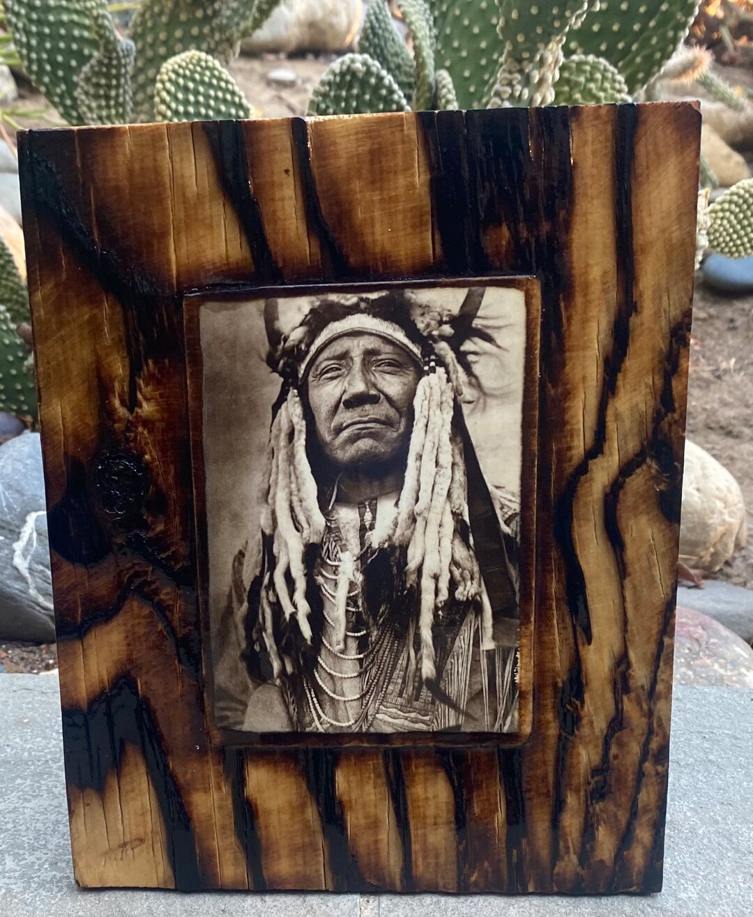 Two Moons, Cheyenne Chief - Wooden Plaque - Etsy